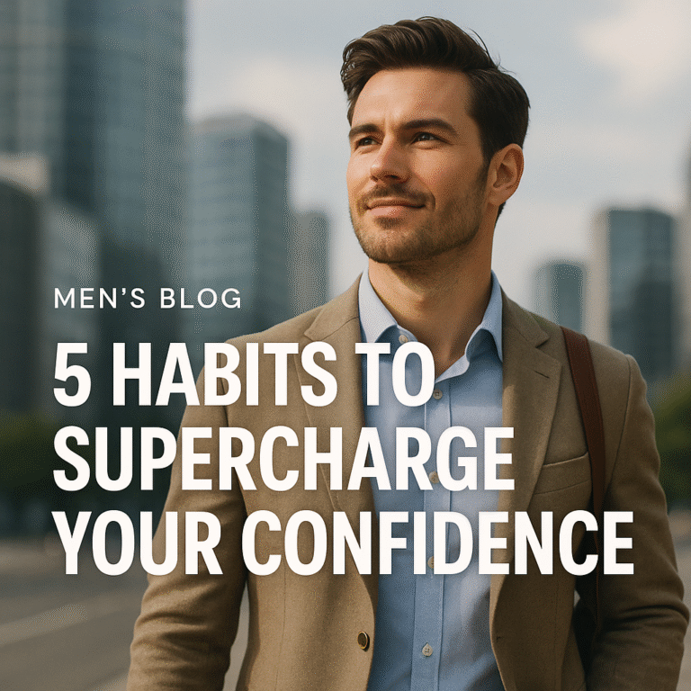 5 Habits to Supercharge Your Confidence - The Manly Arts